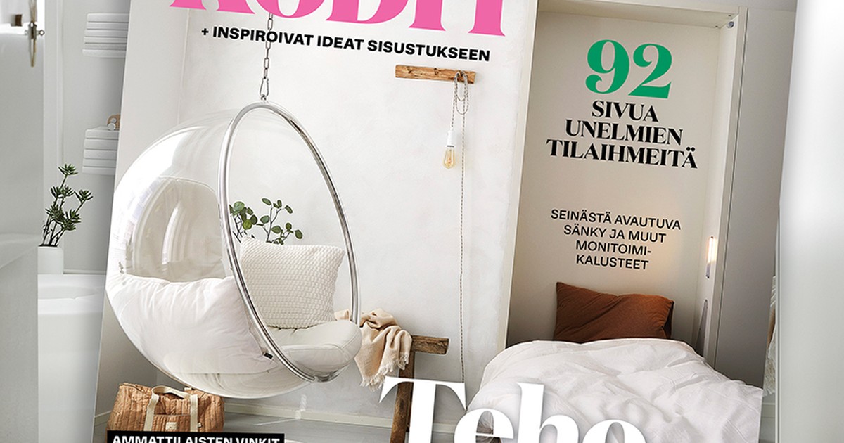 Kaipaatko pieniin neliöihin lisää tilaa ja toimivuutta? Pienet kodit ...